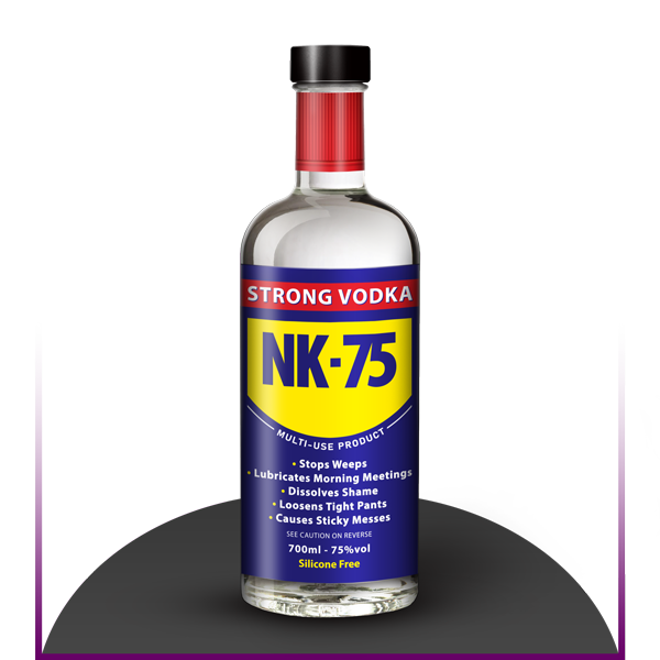 NK75 Vodka 75% – Bristol Dry Gin